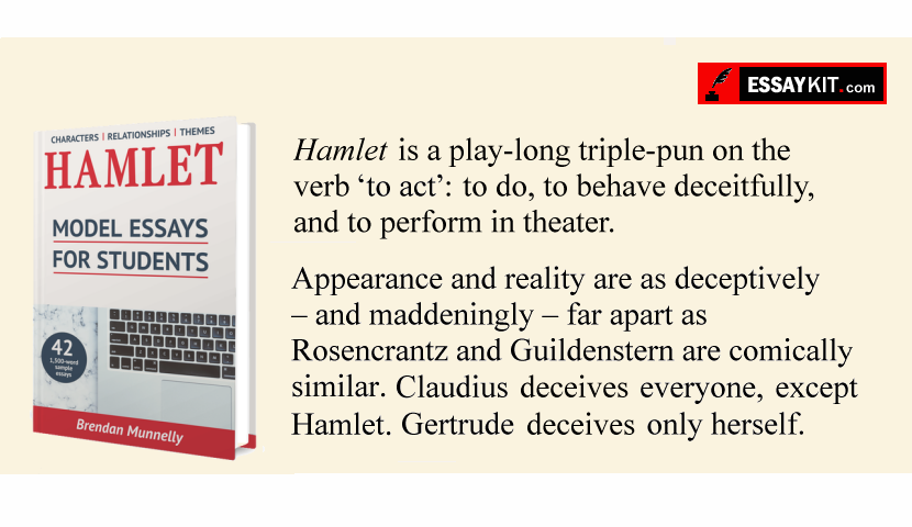 Hamlet | Theme of Appearance Versus Reality | Sample Essays